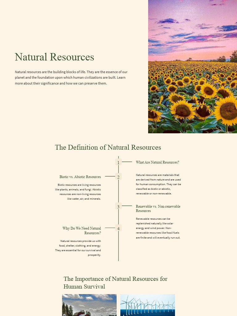 Natural Resources | PDF