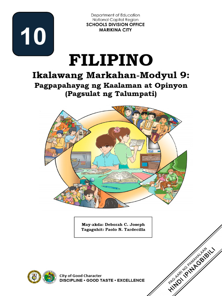 NCR Final Filipino10 Q2 M9 | PDF
