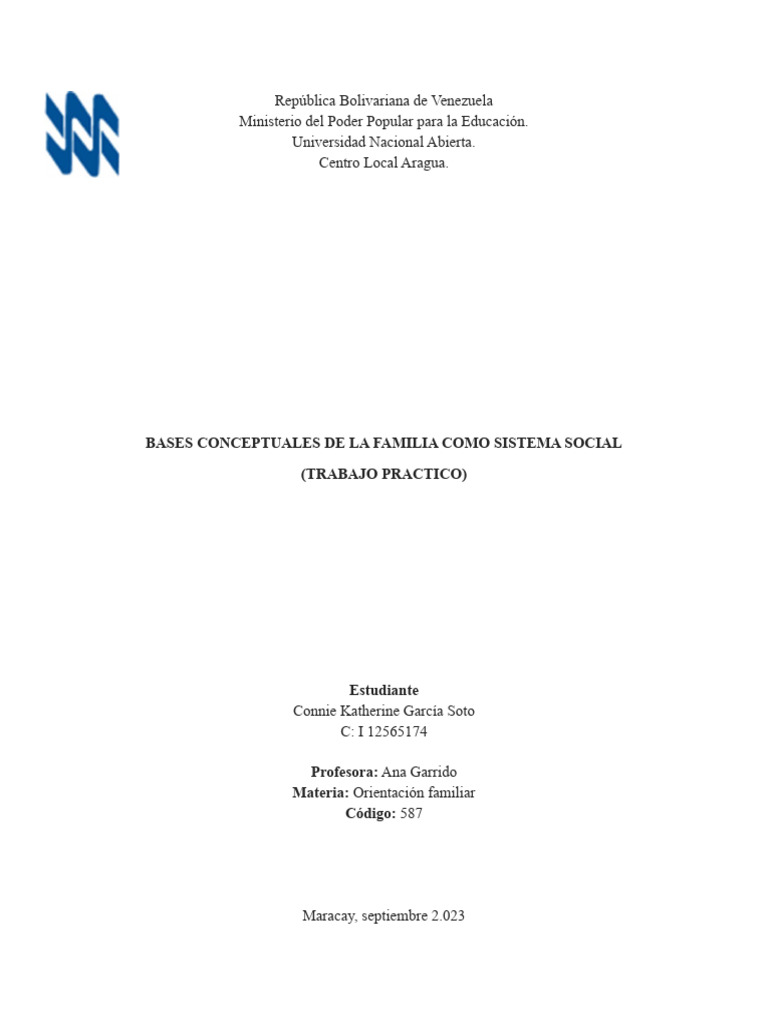 587 Trabajo Practico - 1 Objetivo - 1 (Trabajo Escrito) | PDF