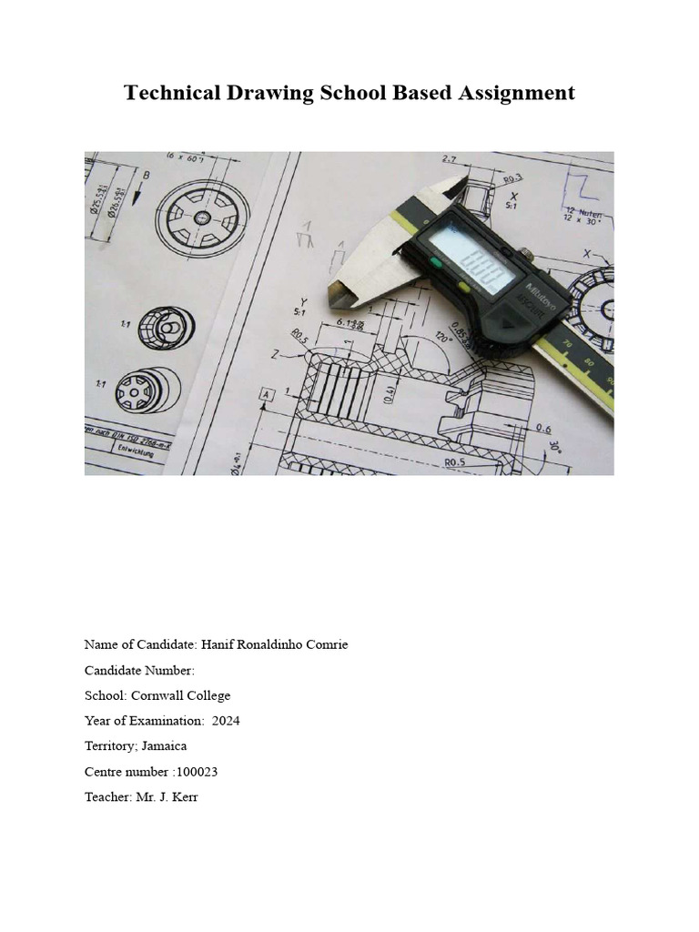 Technical Drawing SBA | PDF