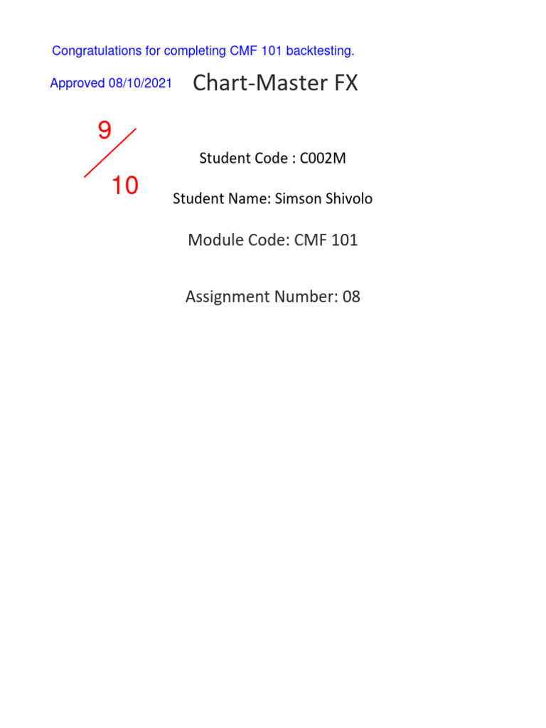 C002M CMF 101 ASS 8 Mark Approved | PDF