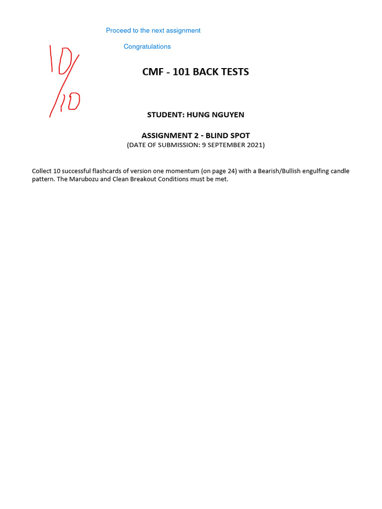 c004m CMF 101 Ass2 Mark | PDF