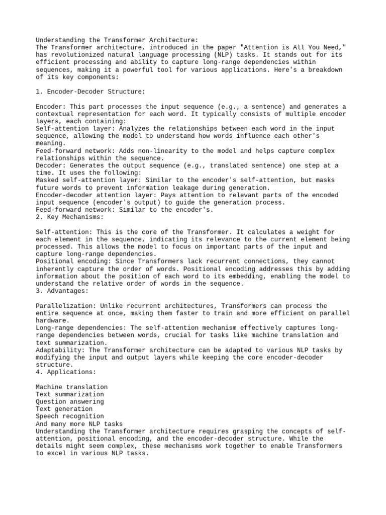 Transformers | PDF | Artificial Intelligence | Intelligence (AI) & Semantics