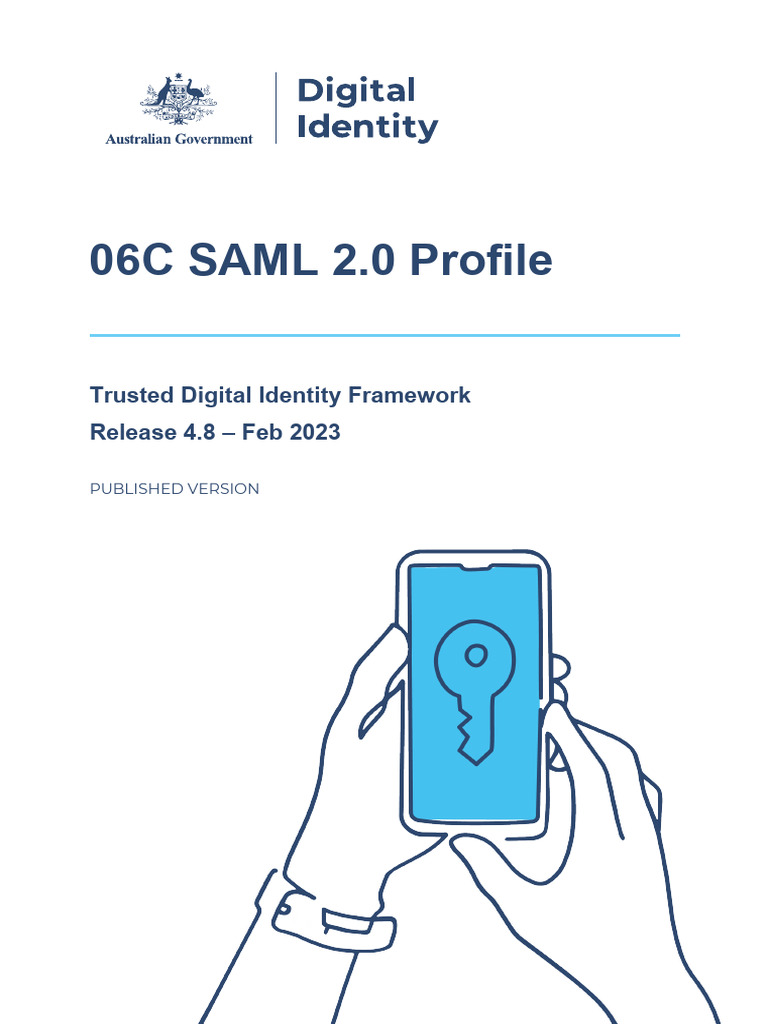 Tdif 06c Saml 2.0 Profile - Release 4.8 - Finance 1 | PDF | Information Technology Management ...