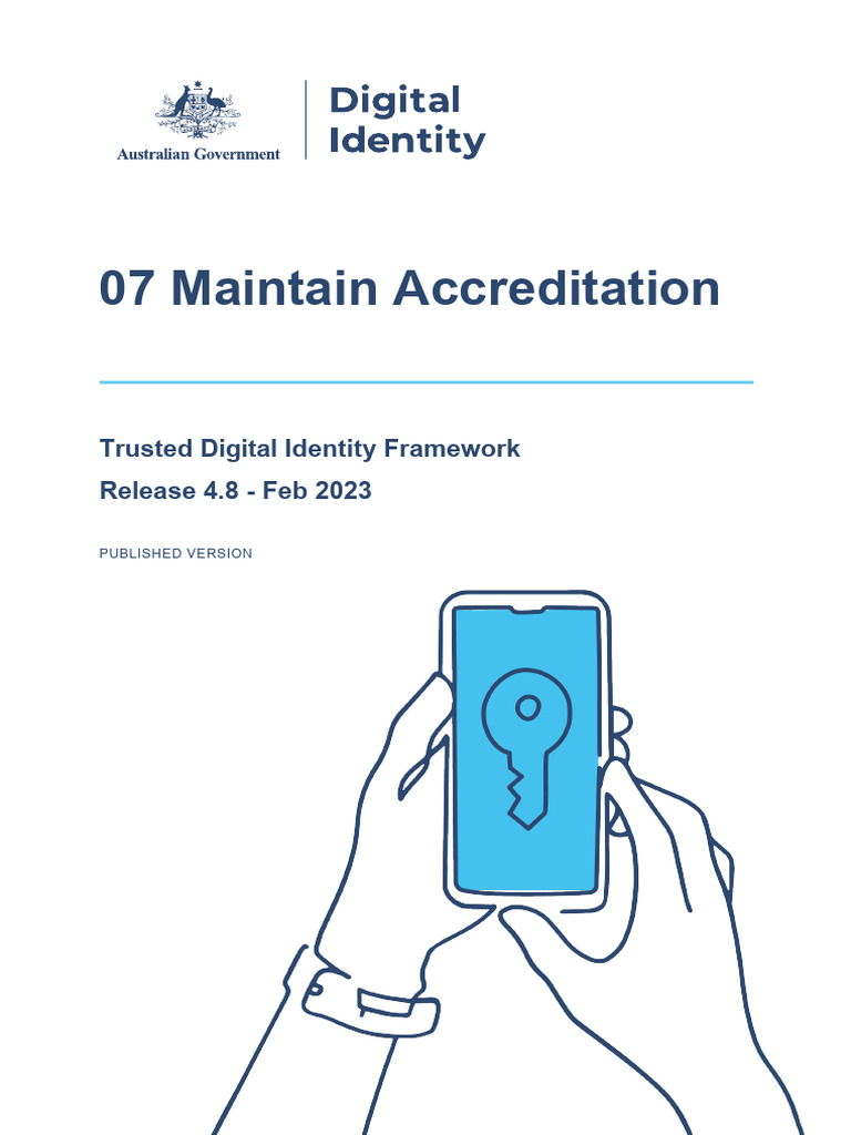 Tdif 07 Maintain Accreditation - Release 4.8 - Finance 1 | PDF
