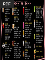 Senarai Harga Minuman Dan Makanan | PDF | Rice | Prepared Foods