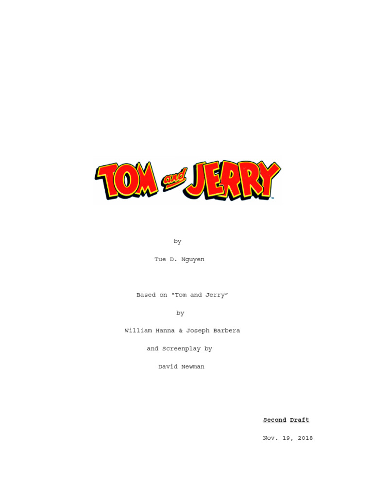 Tom and Jerry Script 2 | PDF