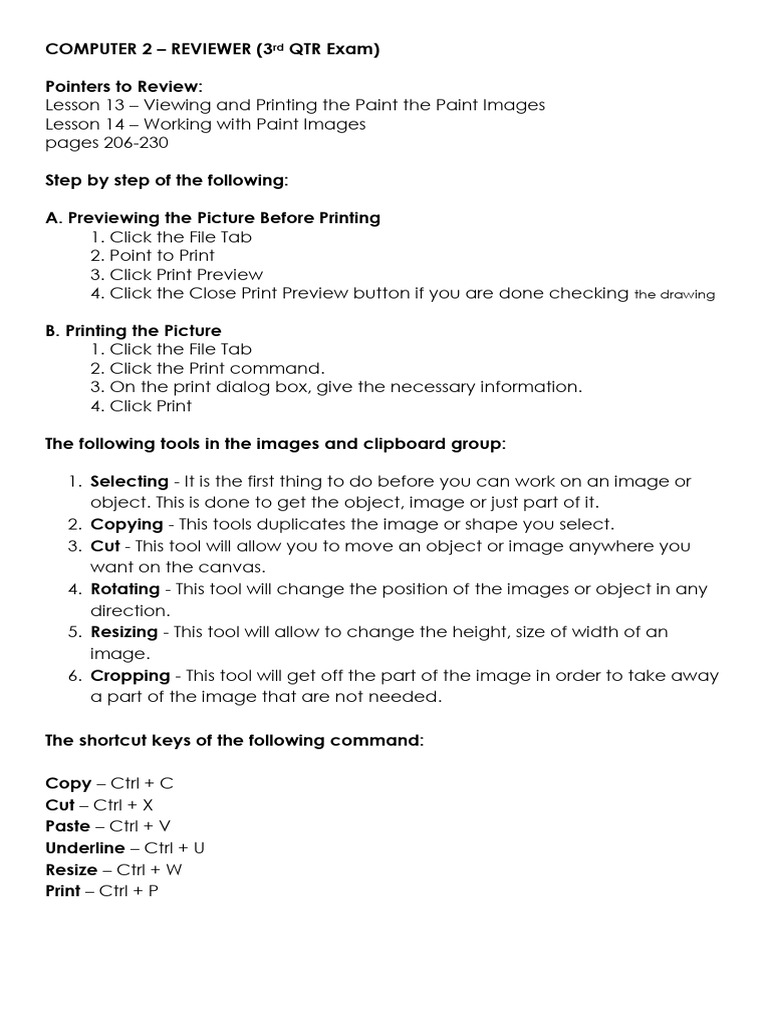 Computer 2 Reviewer - 3RD Qe | PDF