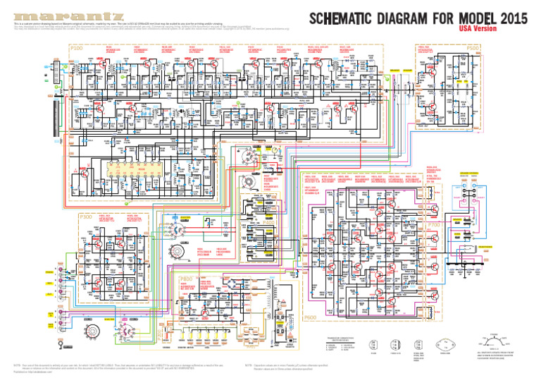Marantz 2015 Schematic HiRes USA - CDR | PDF | Intellectual Works