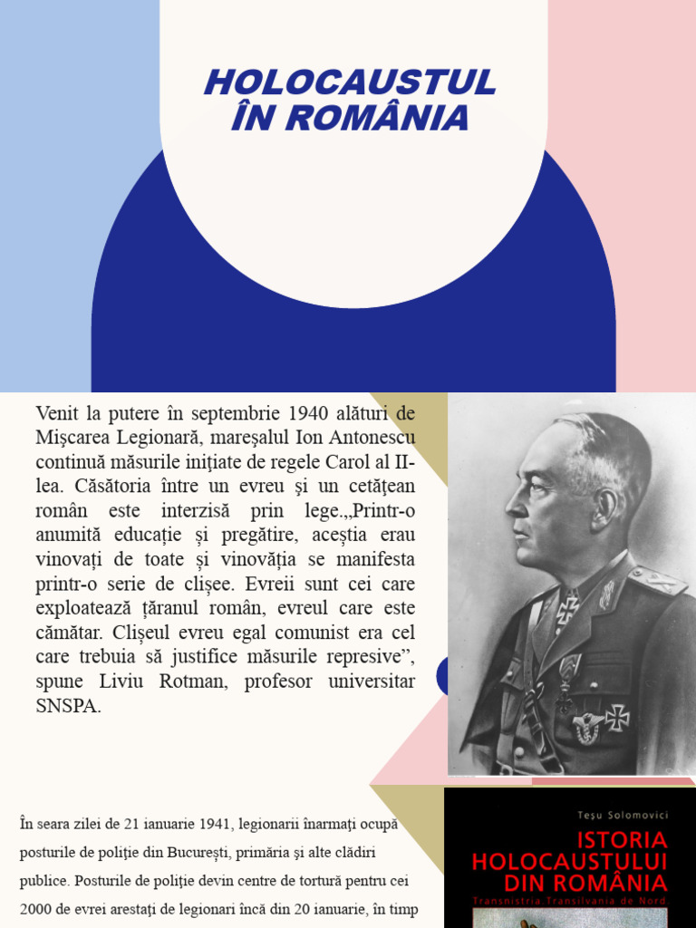 Holocaustul În România | PDF