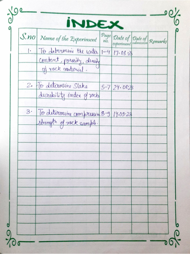 Rock Exp (1-3) | PDF