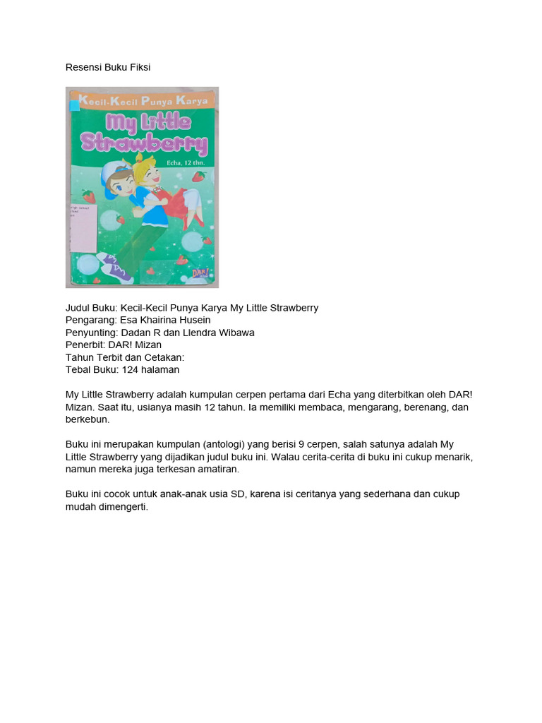 Contoh Resensi Buku | PDF