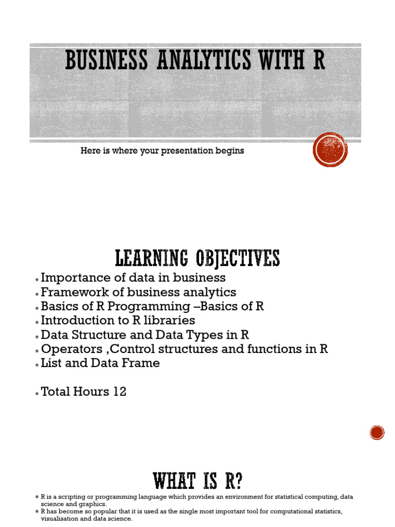 Business Analytics | PDF