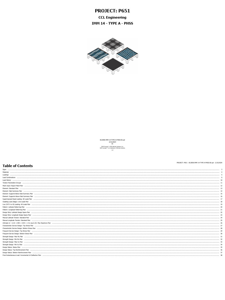 B12858-Imm 14-Type A-Phss-00 | PDF | Structural Load | Building Technology