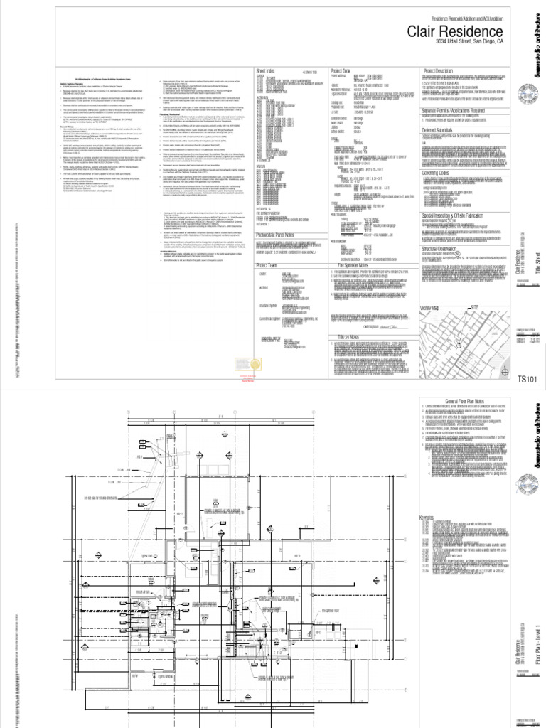 Building Construction Plans - For Structural Detailing | PDF | Garage ...