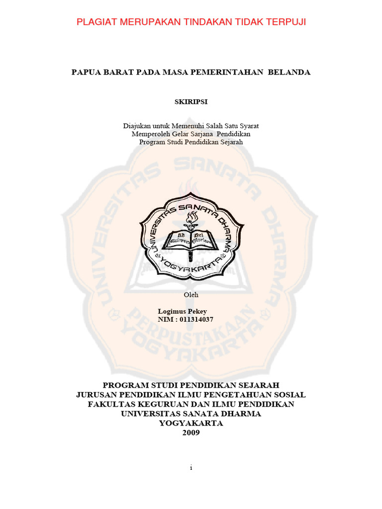 Papua Barat Era Belanda | PDF