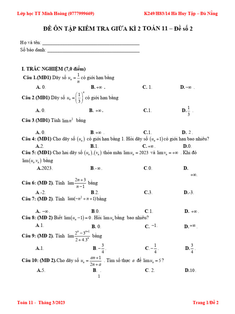 De 2 gk2 Lop MH | PDF