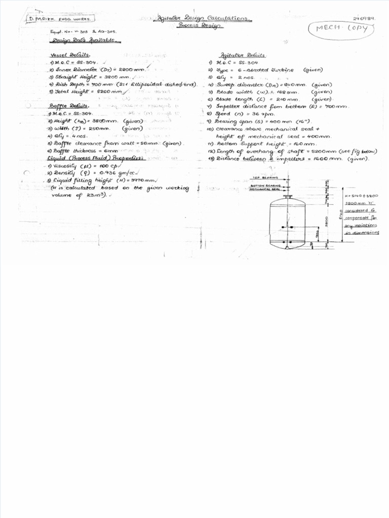 Dokumen.tips Agitator Design Calculationpdf 563382bf631d3 | PDF Dokumen.tips Agitator Design Calculationpdf 563382bf631d3 | PDF