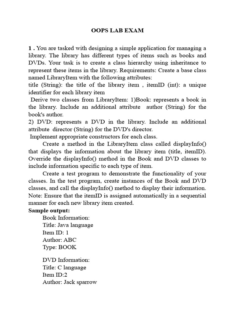 Java Library and String Programs | PDF | Method (Computer Programming ...