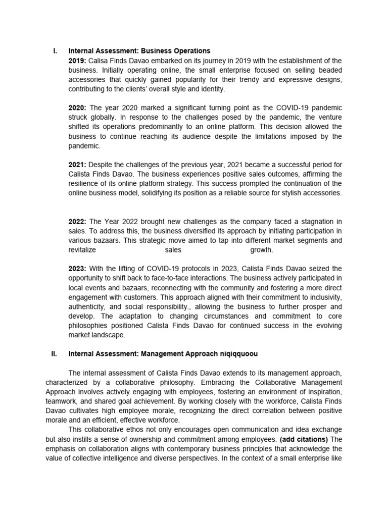 (Strat) - Chapter 3 | PDF | Sales | Inventory