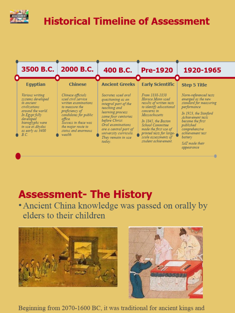 Assessment - Historical Timeline | PDF