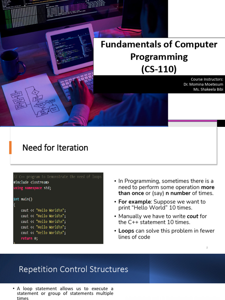 W4L1-2-Iteration-While Loop | PDF