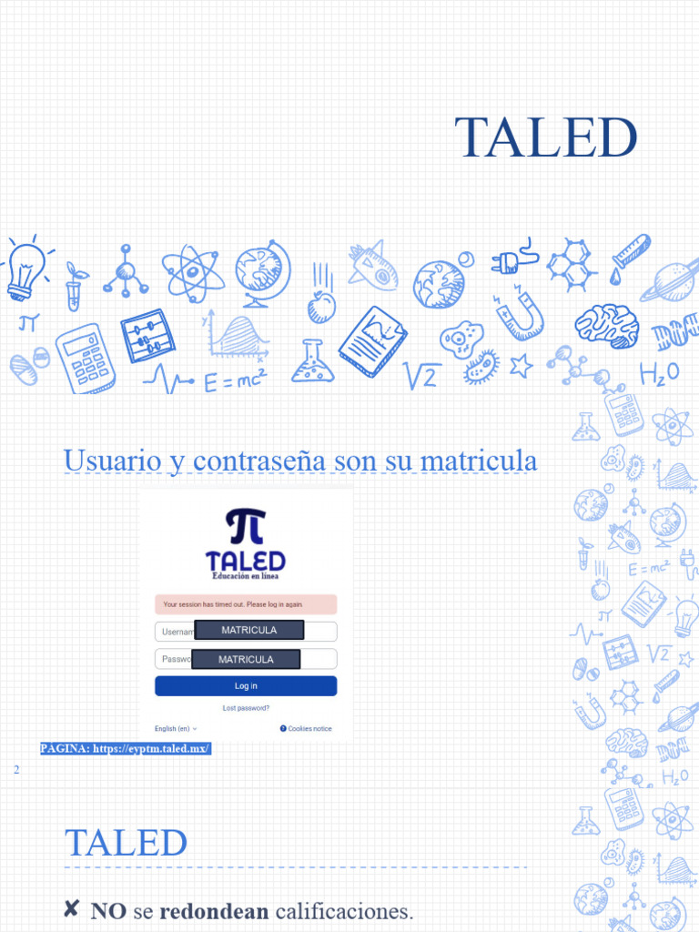 TALED 2do Semestre | PDF