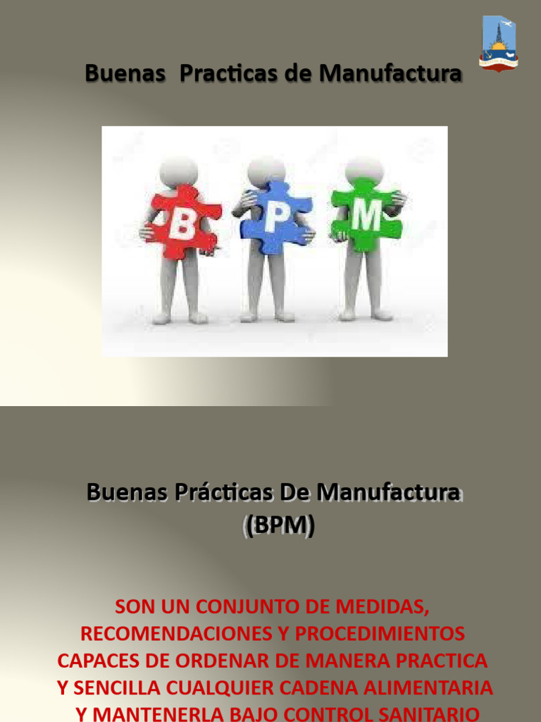 Diapositivas de BPM para Capacitacion El Sabado 17 | PDF | Tratamiento de aguas residuales | Higiene
