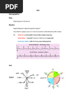 Basic EKG ECG Rhythms Cheatsheet | PDF | Electrocardiography | Cardiac ...