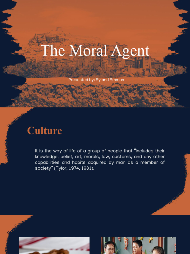 The Moral Agent Report Students | PDF