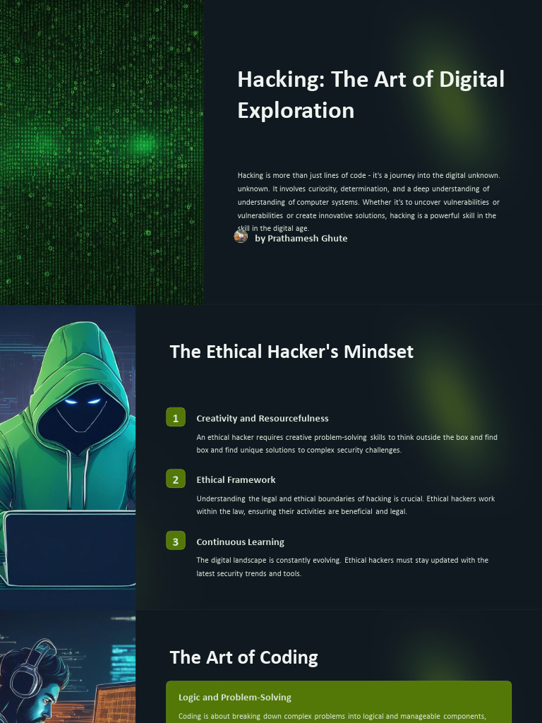 Hacking The Art of Digital Exploration | PDF | Security | Computer Security