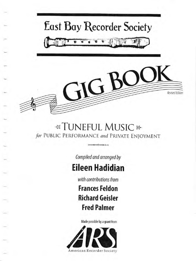 Gig Book W Bookmarks | PDF | Heart Rate | Music Theory