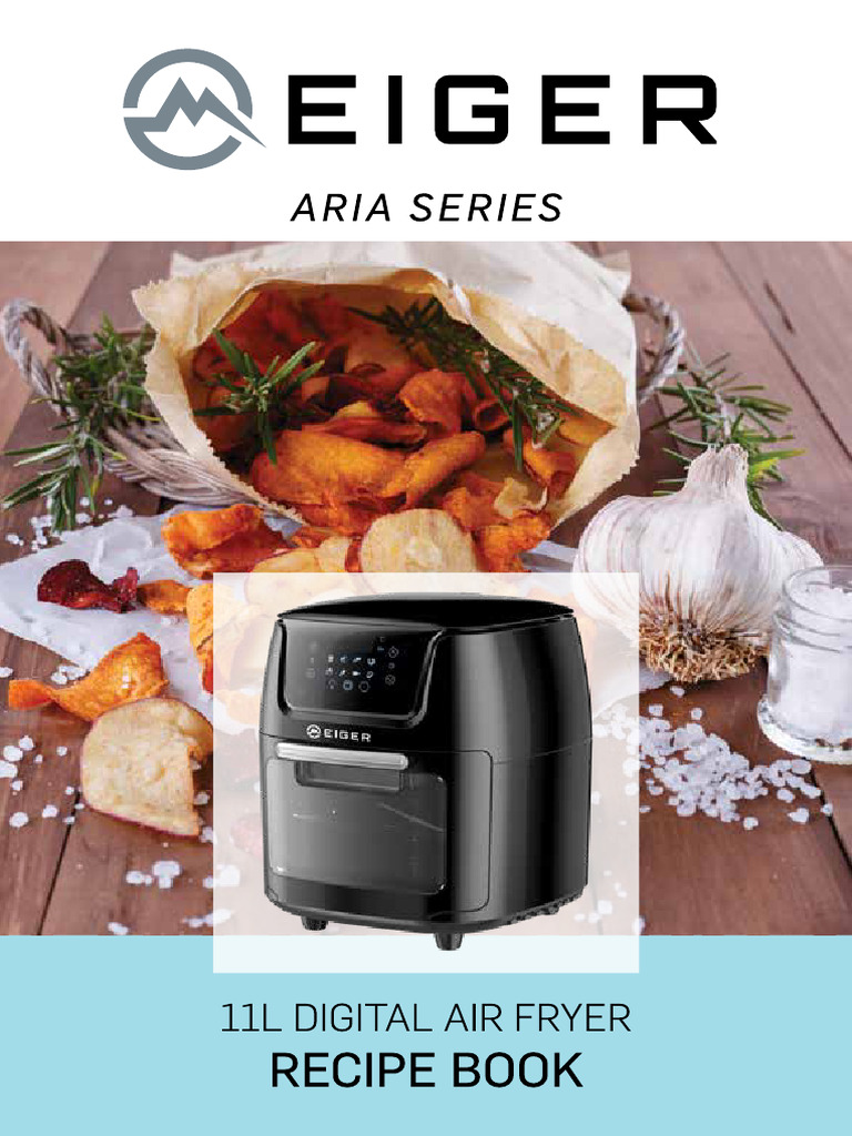 EG SFPA05 Eiger 11L Air Fryer Reciepe Book | PDF
