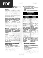 TABLE of Prescriptive Periods | PDF | Ownership | Adverse Possession