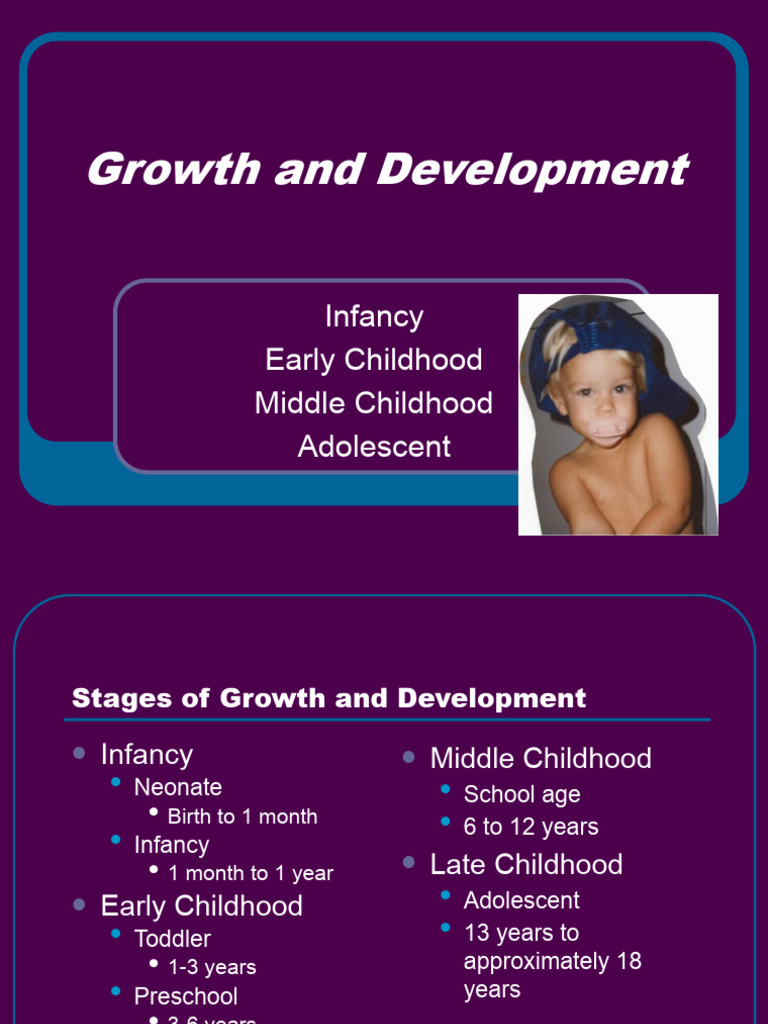 10 Growth and Development Introduction | PDF | Adolescence | Infants