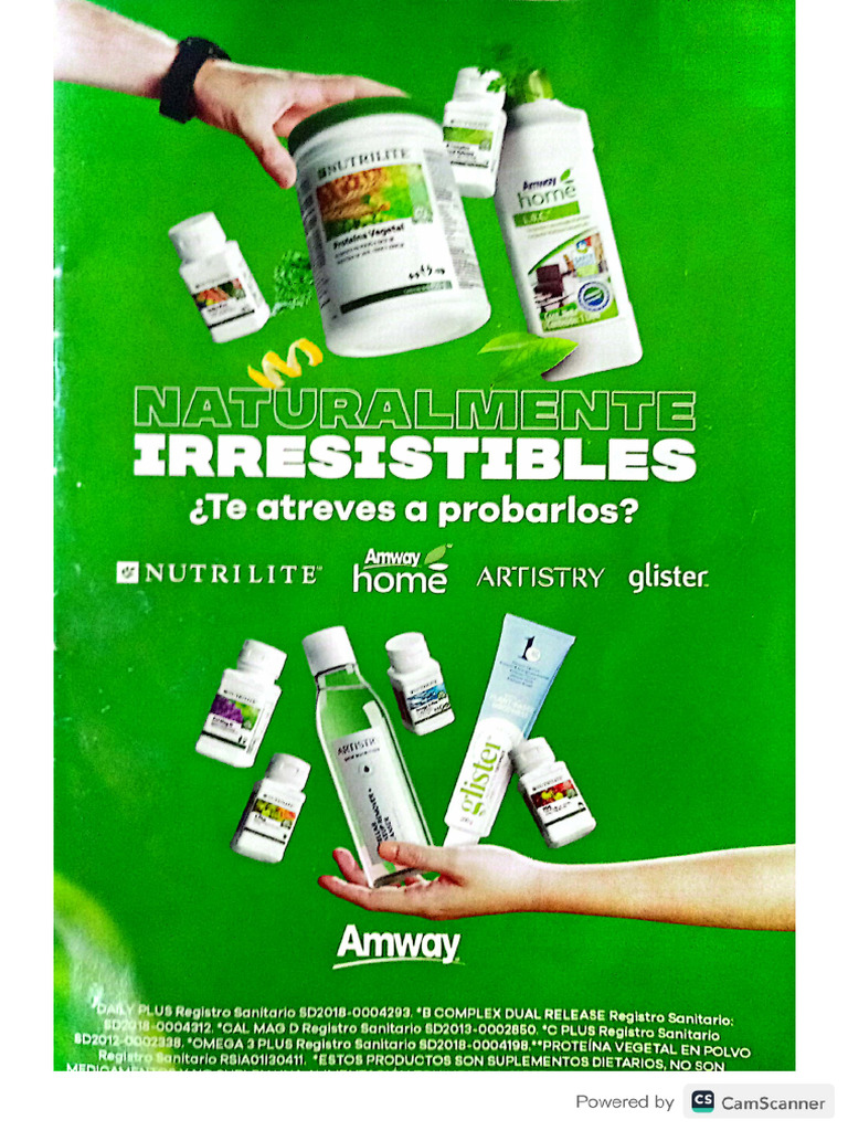 Catalogo Nutrilite | PDF