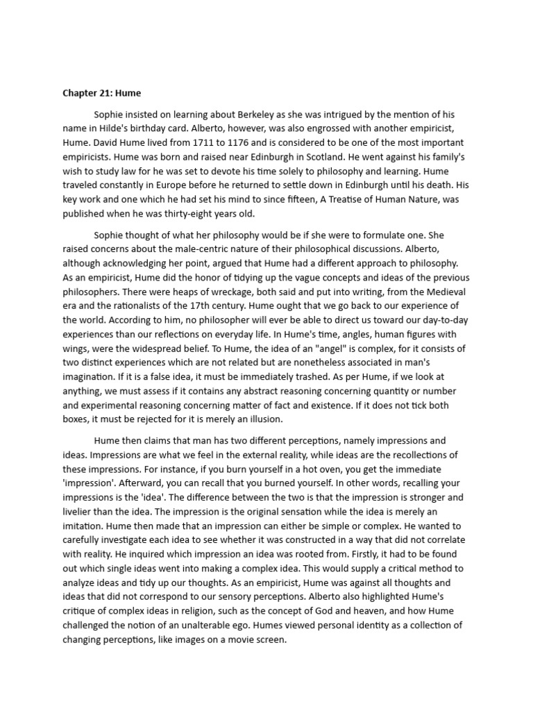 Chapter Summary | PDF