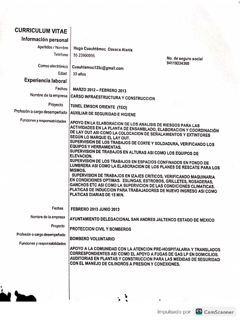 CV Hugo | PDF