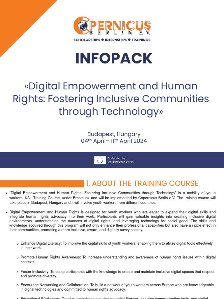 Digital Empowerment Human Rights Infopack | PDF | Budapest