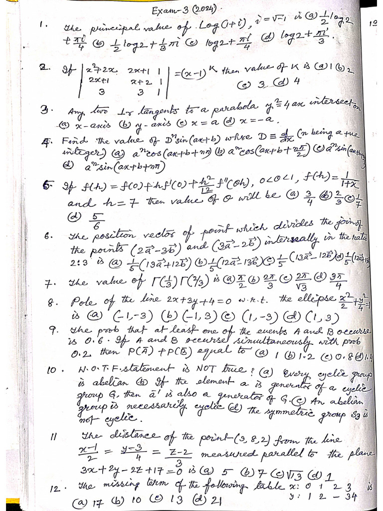 Mock Test 3 Net | PDF