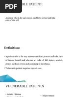 Care Strategies for Vulnerable Patients | PDF | Patient | Nursing