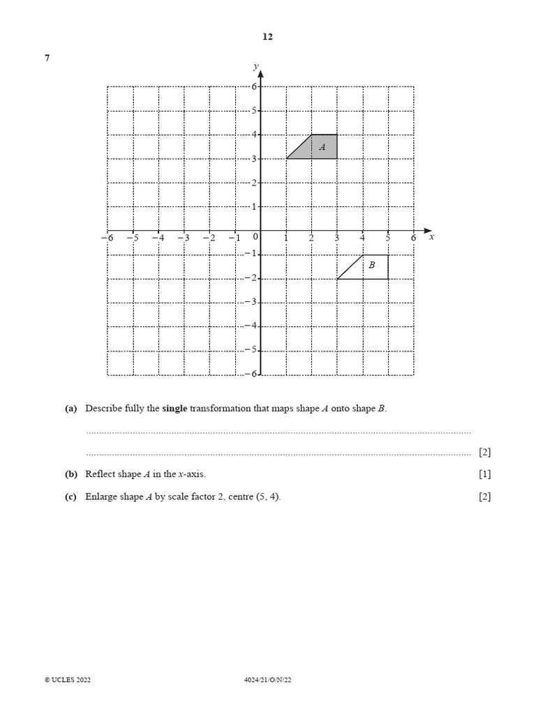 11 4024 21 2022 303235.indd | PDF | Linear Algebra | Geometry