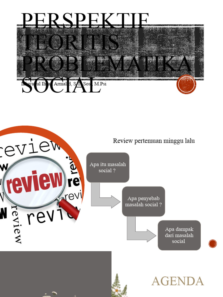 Perspektif Teoritis Problematika Social2 | PDF