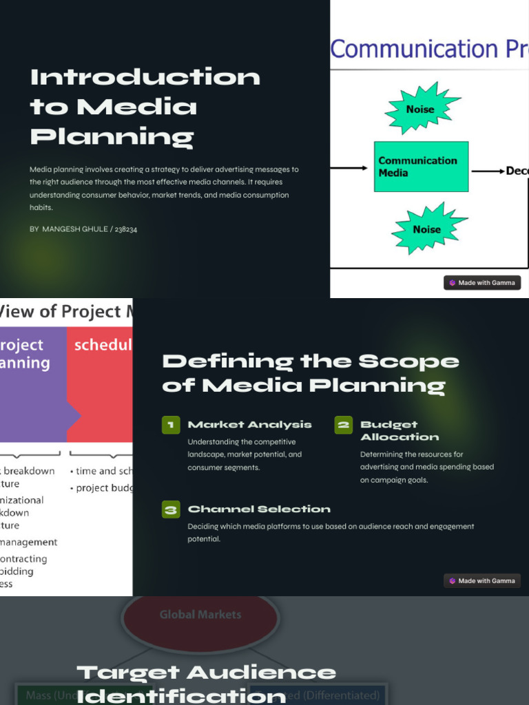 Introduction to Media Planning | PDF | Target Audience | Advertising