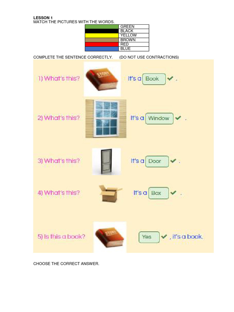 Lesson 2 | PDF | Punctuation | Linguistics
