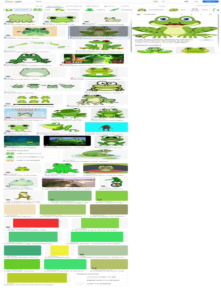 Frog - Google Search | PDF | Animation | Mass Media