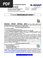 TS - Ghid Pentru Completarea Documentului de Confirmare ANAF | PDF