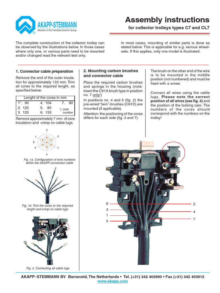 Assembly C7 Trolleys | PDF | Electrical Connector | Electrical Engineering