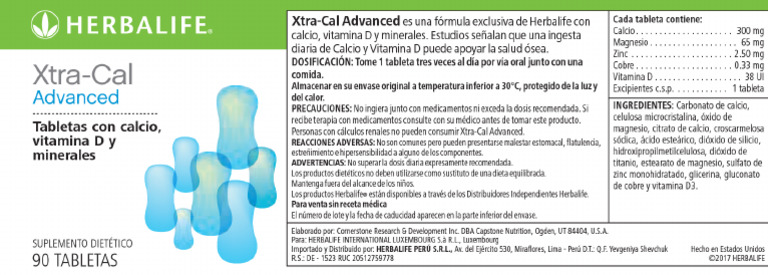 Xtra Cal Advanced | PDF