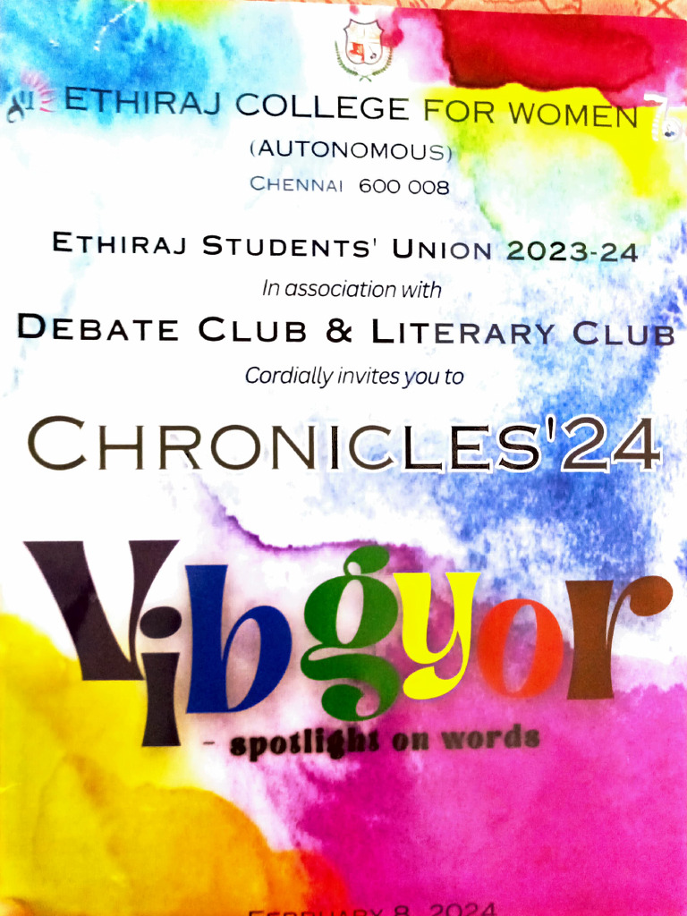 Ethiraj College | PDF